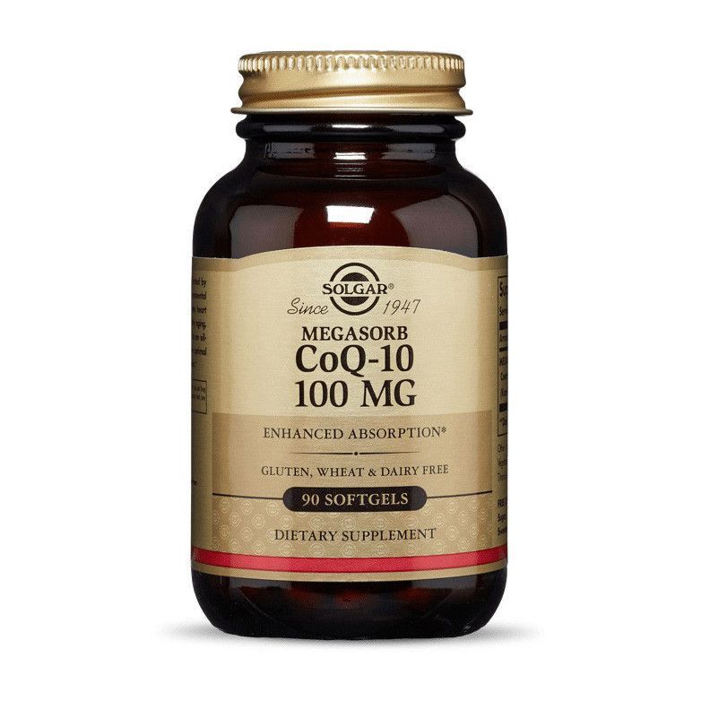 Коэнзим Q10 Solgar CoQ-10 100 mg megasorb 90 капсул - купить по ...